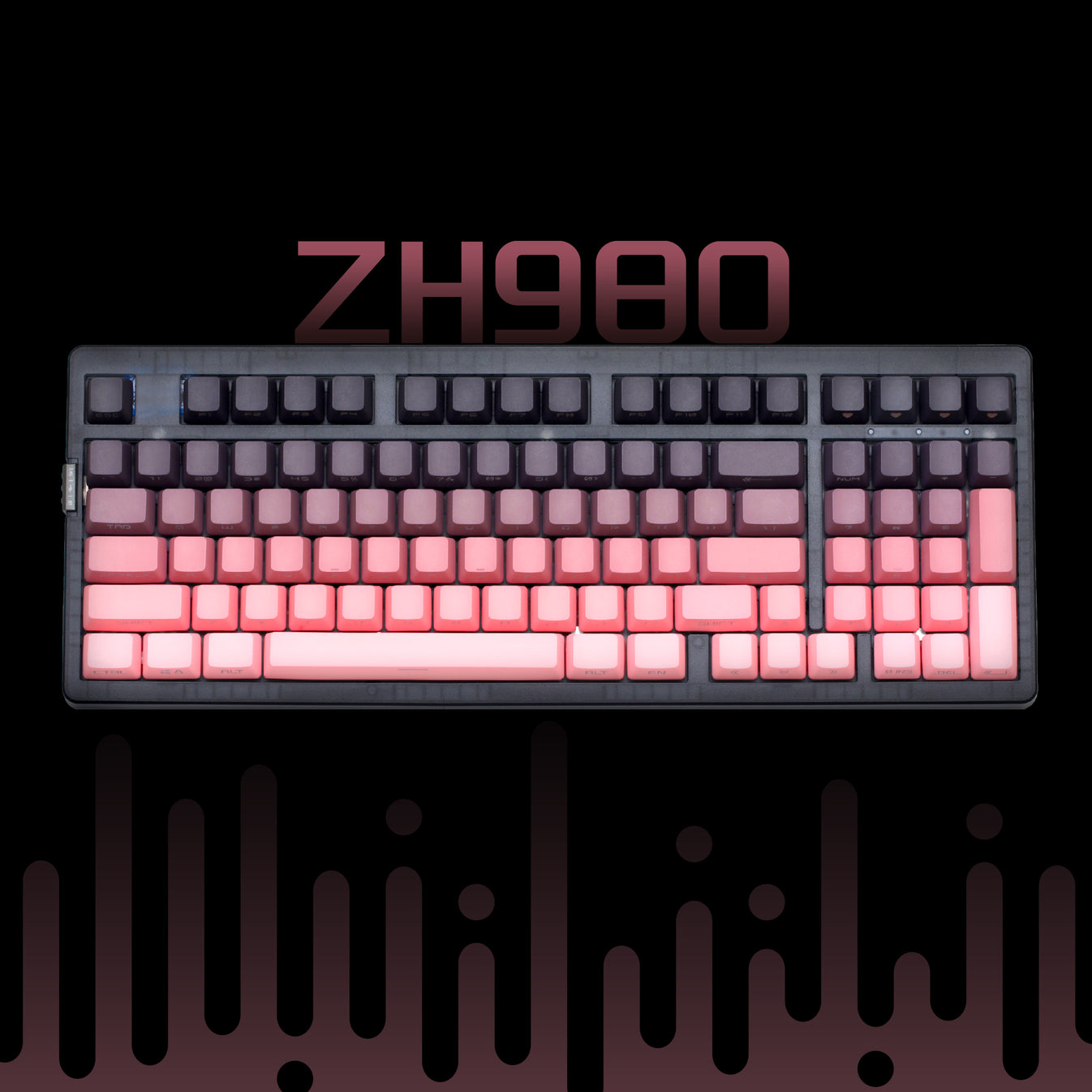 ZH980 95% Mechanical Keyboard,PBT Material Keycap – Zornher