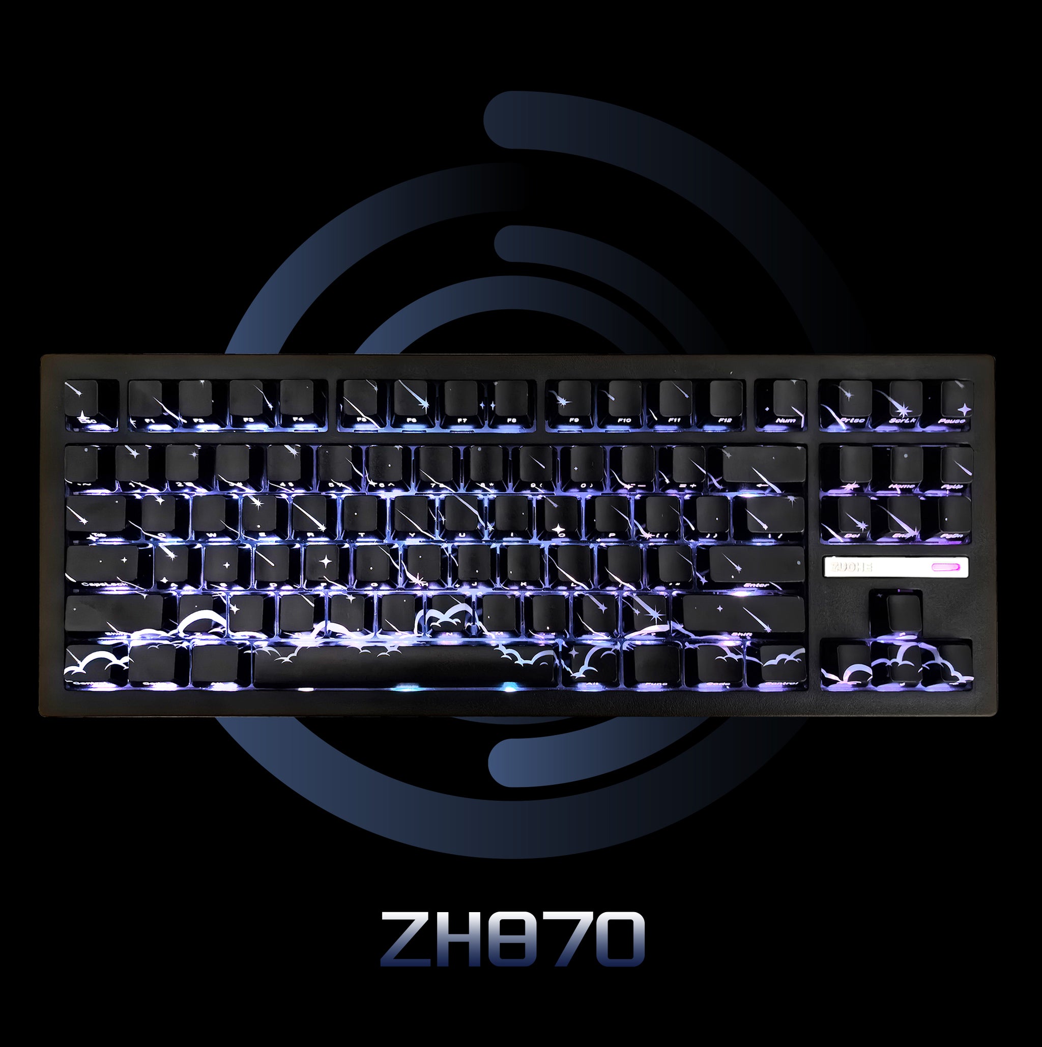 ZH870 80% Zornher Mechanical Keyboard