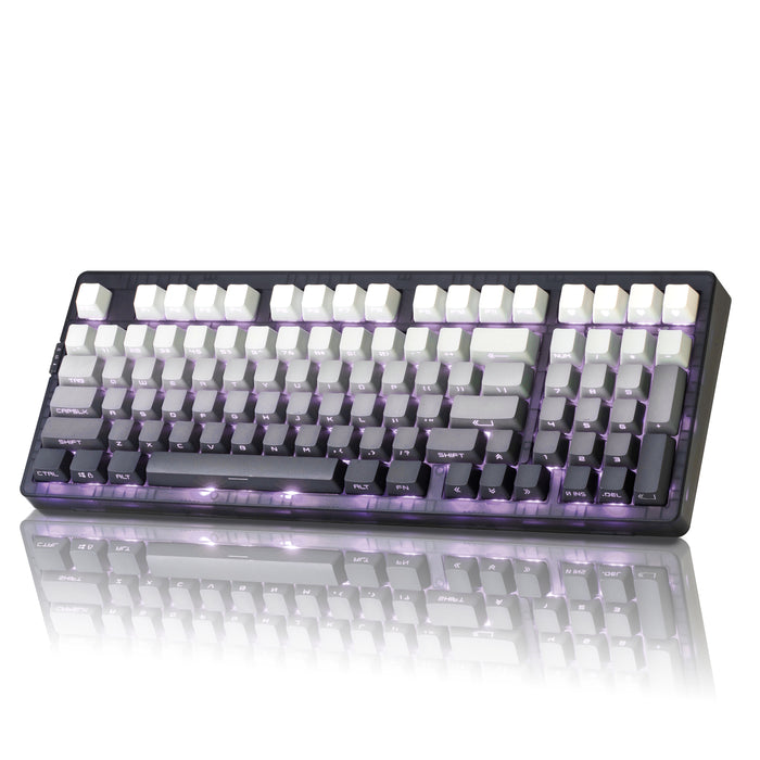 Zornher ZH980 Dip-Dye Process Wireless Gaming Mechanical Keyboard