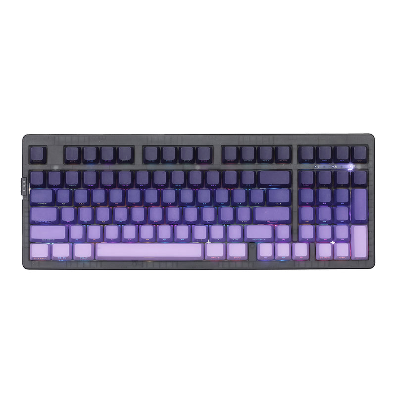 Zornher ZH980 Dip-Dye Process Wireless Gaming Mechanical Keyboard